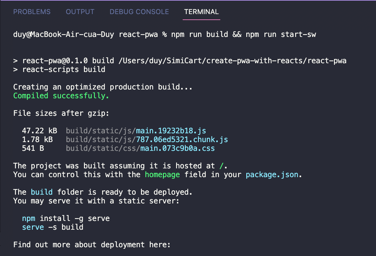 PWA React tutorial: How to Build PWA with React in 5 Steps - SimiCart